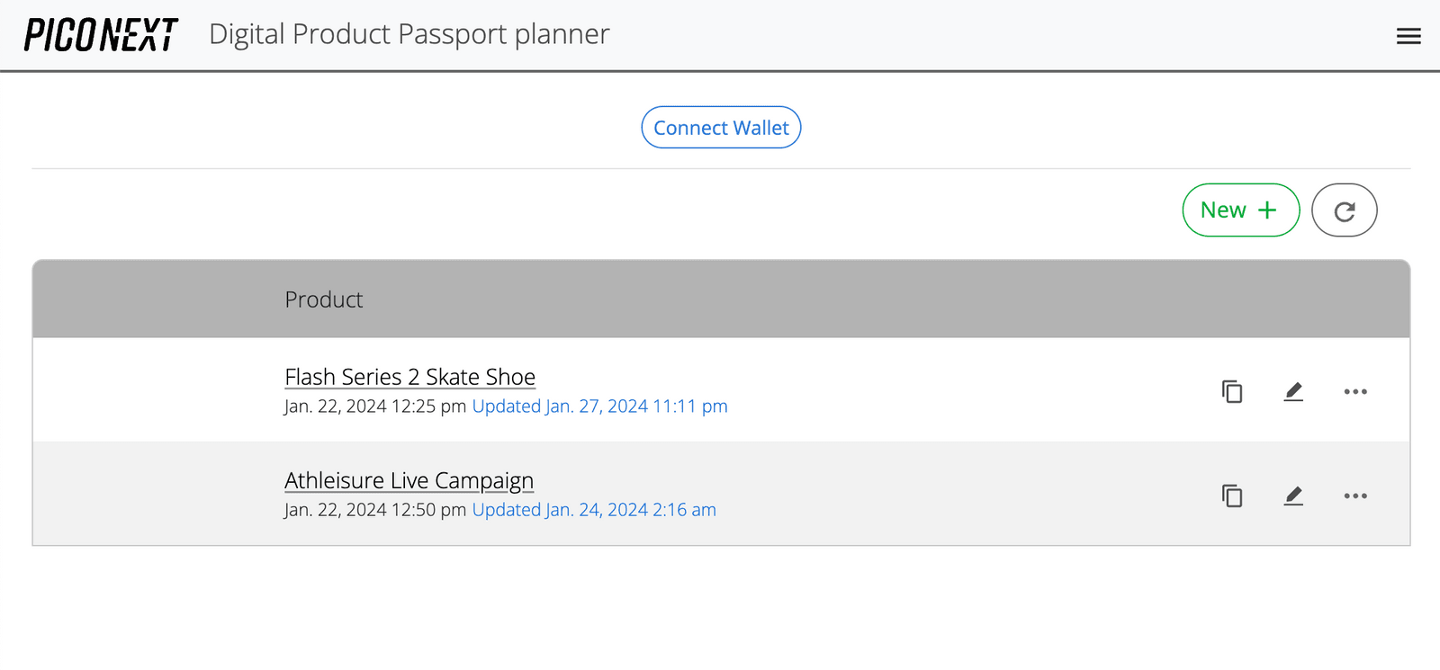 Overview: Creating a Blockchain DPP - PicoNext