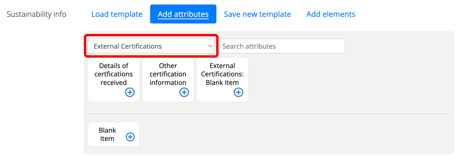 Customizing DPP categories and attributes - PicoNext