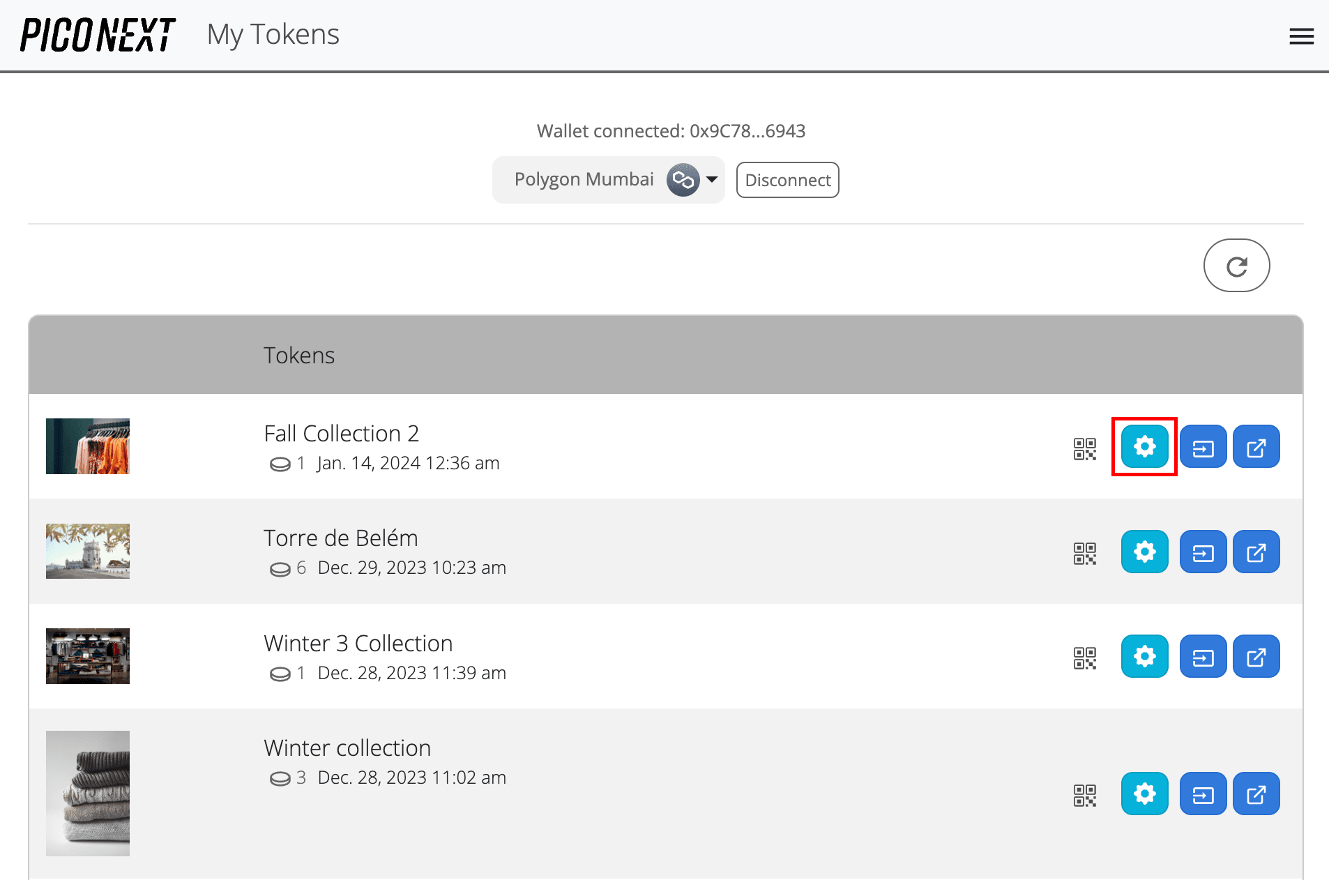 Adjust Display Options using Token Config - PicoNext
