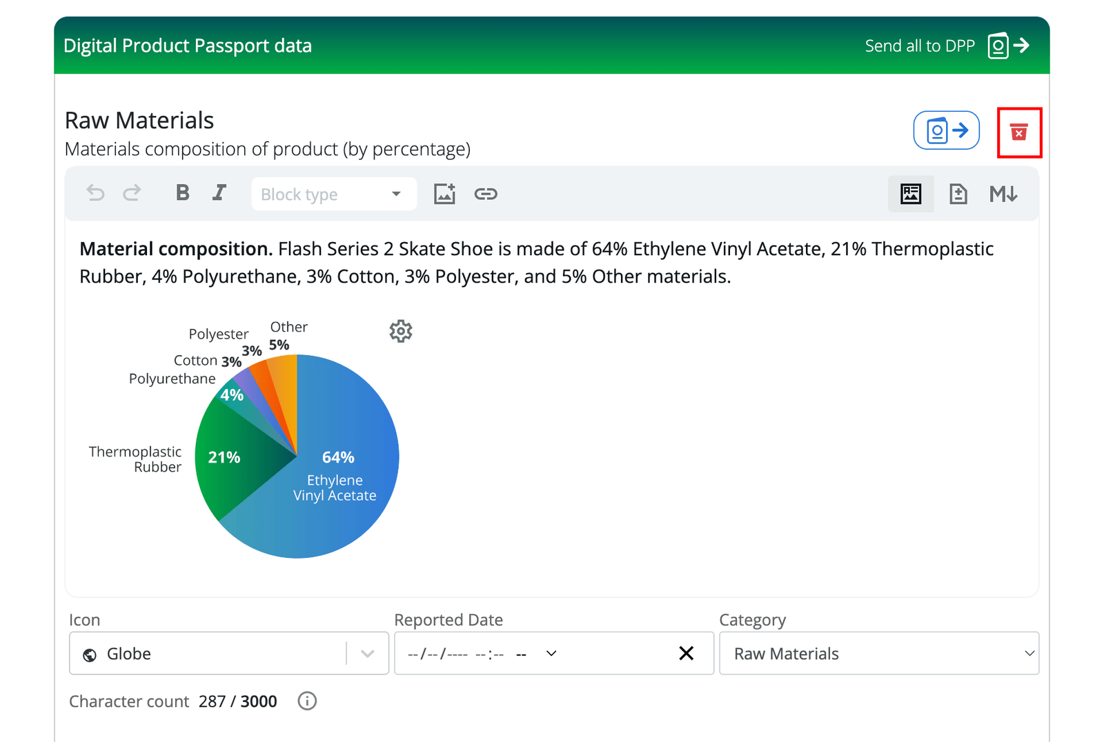 Filling out the DPP data field - PicoNext