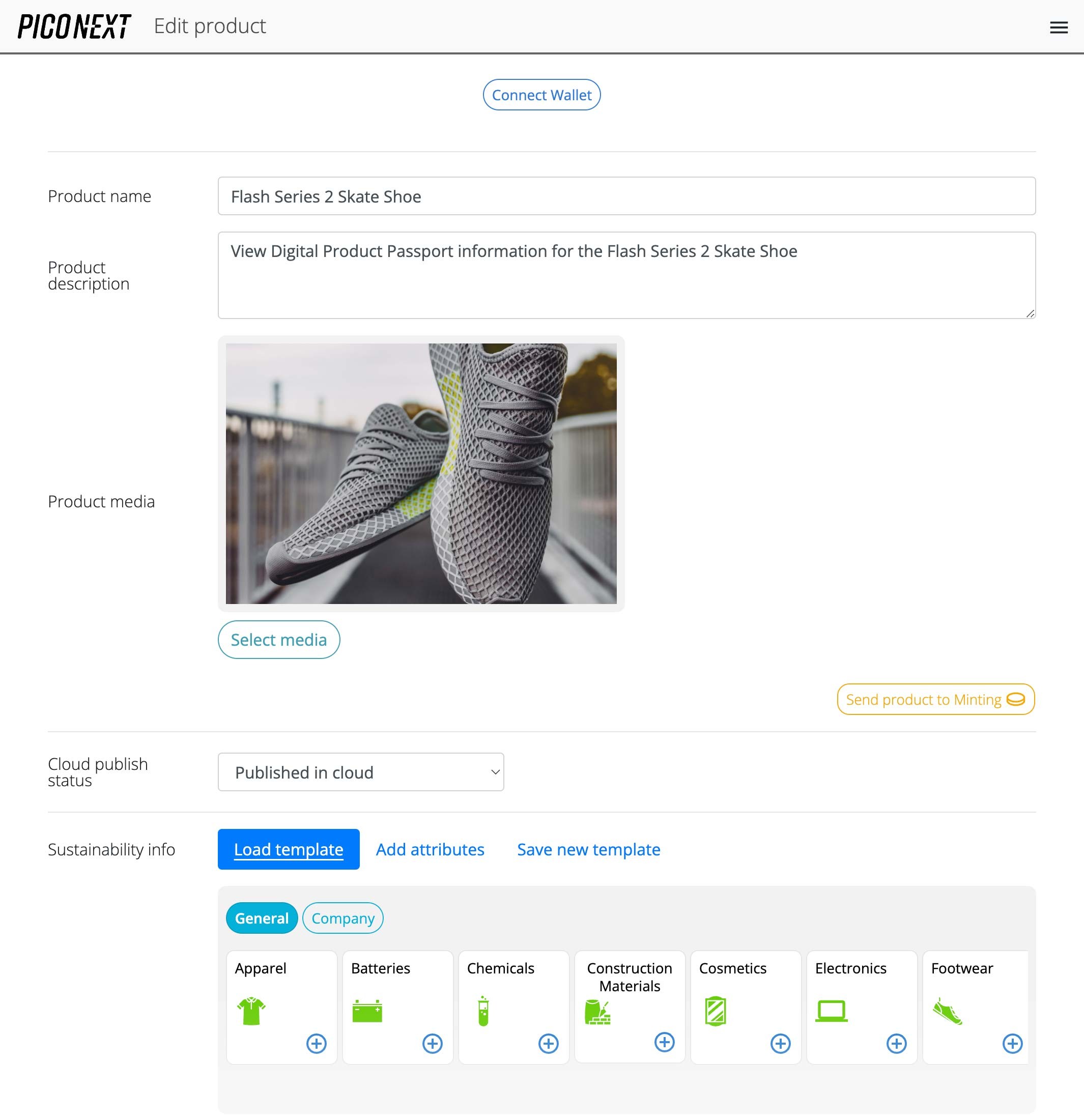 Create new DPP Planner Product - PicoNext