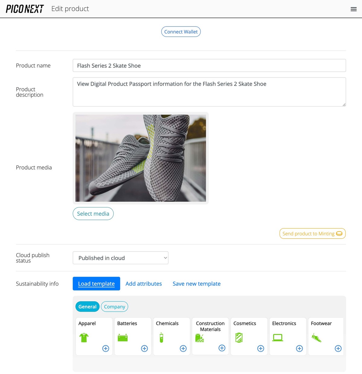 Create new DPP Planner Product - PicoNext
