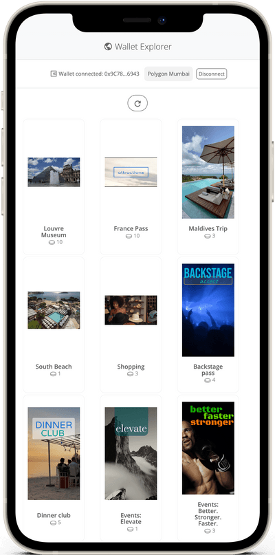 Redeem a loyalty reward using Token Explorer - PicoNext
